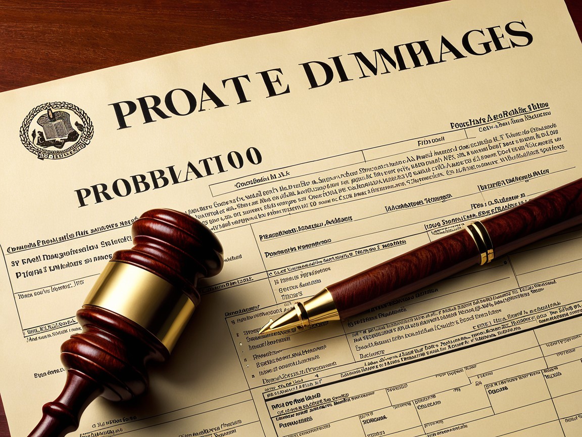 What are double damages in probate court?